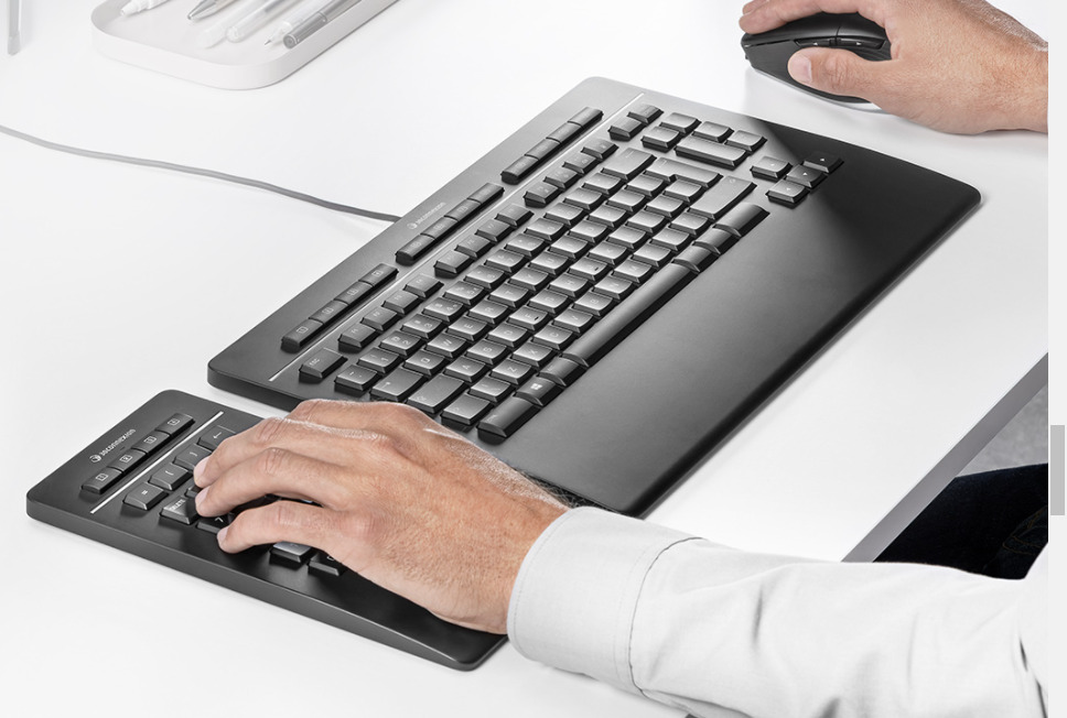 3Dconnexion Keyboard Pro with Numpad, US (QWERTY) - LEAP Australia Pty Ltd